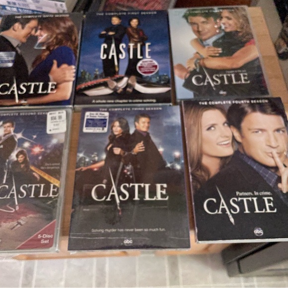 Other | Castle The Complete Seasons 16 Series Dvds 16 Set Nw Open ...